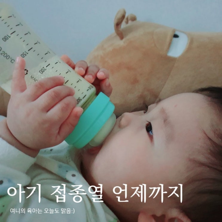 아기 접종열 언제까지 날까 접종열 해열제 복용법 네이버 블로그