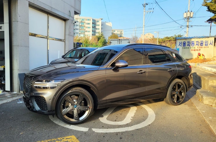 신차 GV70 레인보우프리미엄IS100 풀썬팅, 아이나비QXD8000블랙박스, PPF, 나노텍유리막코팅 수원신차검수 수원신차패키지 수원레인보우 수원레인보우프리미엄 : 네이버 블로그