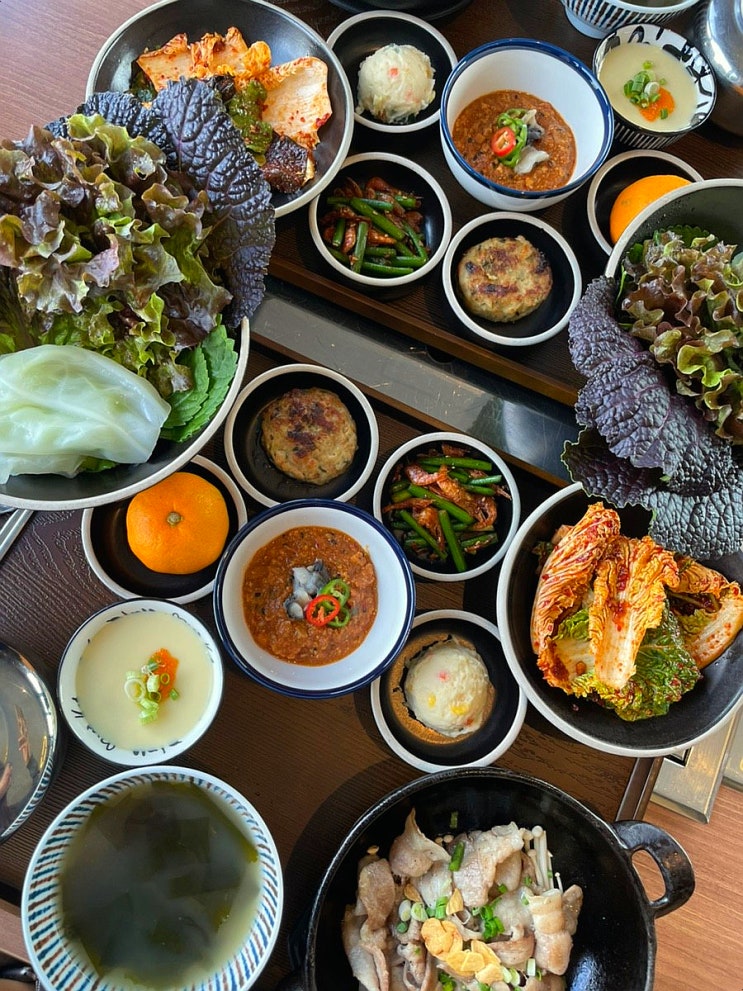 명지 국제신도시 쌈밥 맛집 일삼육고기집 런치세트 추천 네이버 블로그
