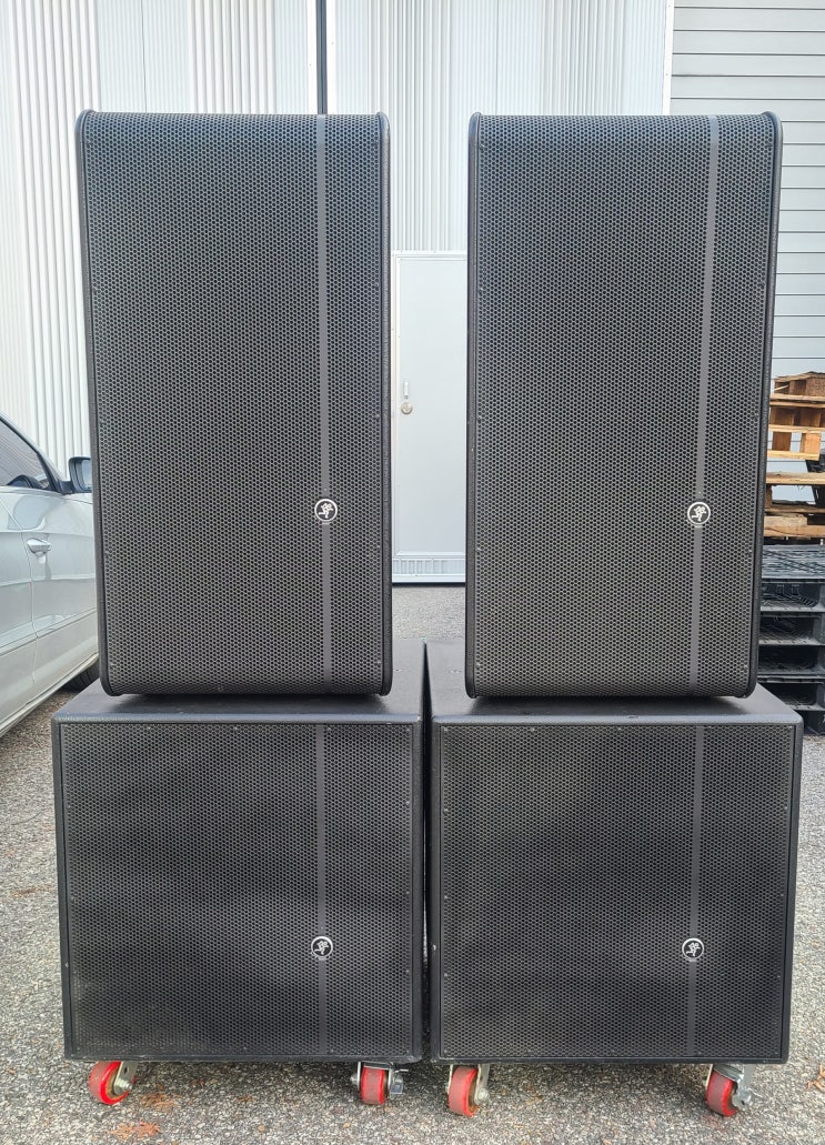 Mackie HD1531 & HD1801 액티브스피커 4통 : 네이버 블로그