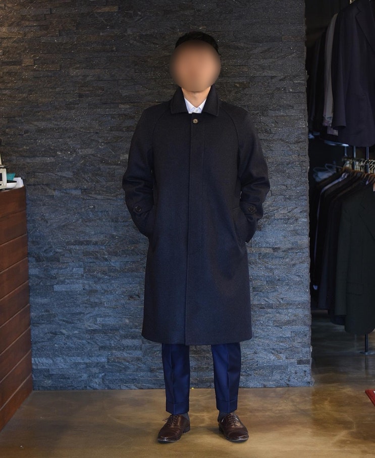 제주 맞춤정장 엘사르토 발마칸 코트 완성 및 고객님 착상 샷 네이버 블로그