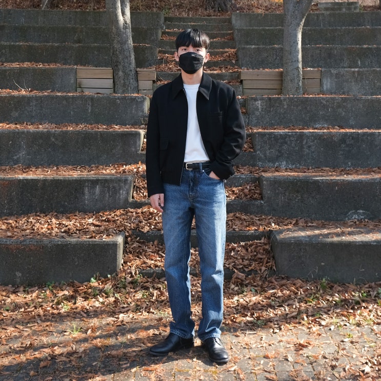 남자 청바지 지디디엔 GDDN 루즈 스트레이트 핏 후기 : 네이버 블로그