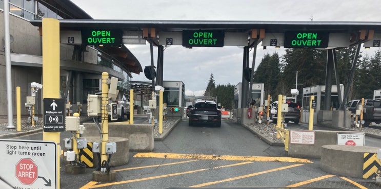 포틀랜드, OR, USA => 밴쿠버, BC, Canada 첫날 - 호텔예약, 캐나다국경, 한인빌리지 (Hanin Village ...