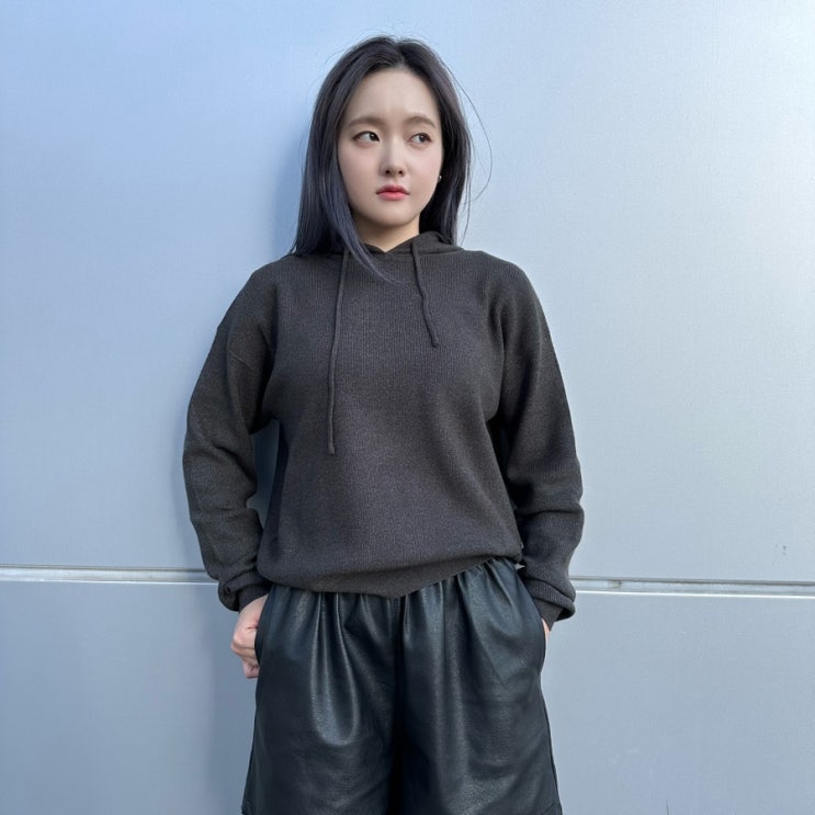 여자 후드티 추천 뮬라웨어 니트 애슬레저룩으로 좋은 여성 운동복 네이버 블로그