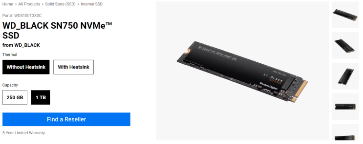 WD SN750 M.2 NVMe SSD 1T퀵 리뷰 : 네이버 블로그