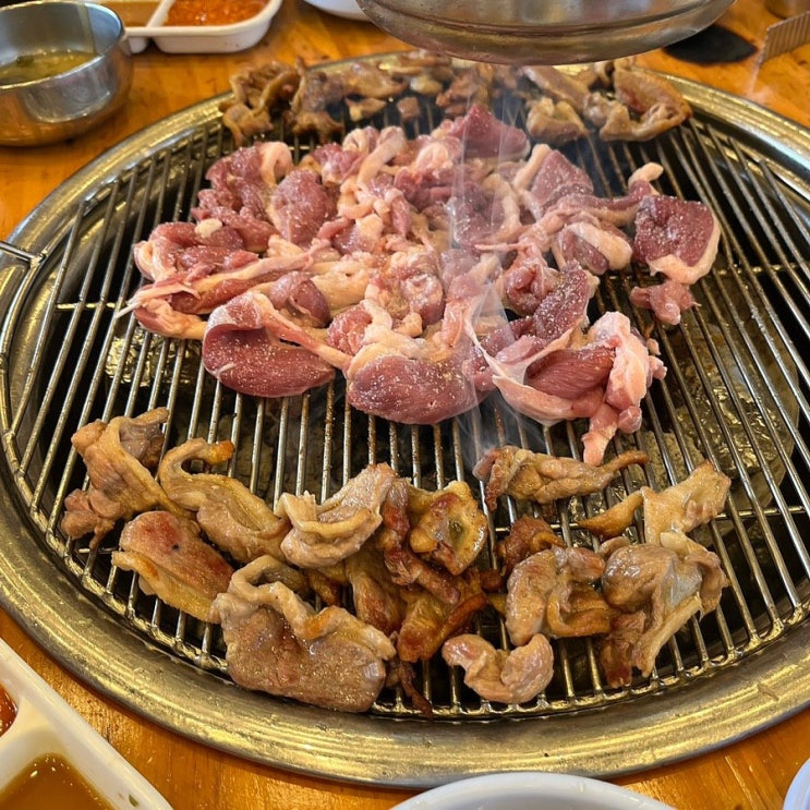 일산 애니골 맛집 가나안덕 일산본점 오리고기 맛집 녹두죽과 고구마까지 네이버 블로그