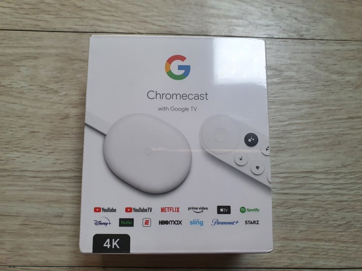 Chromecast with Google TV(구글 크롬캐스트 4K) Qoo10 직구 후기(내돈내산) : 네이버 블로그