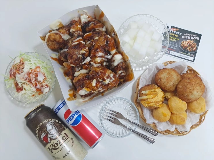 처갓집양념치킨 신메뉴 블랙라벨 슈프림양념치킨 치킨맛집 네이버 블로그