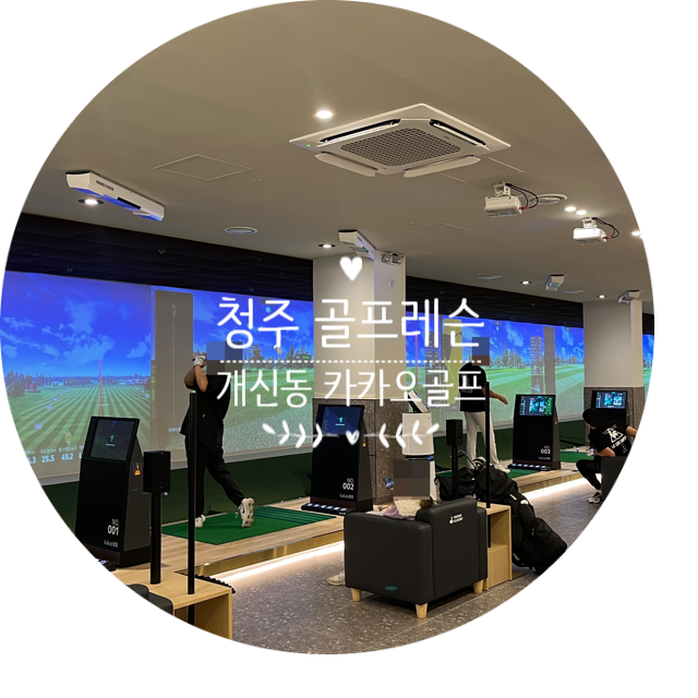 청주 골프레슨 가능한 골프연습장 개신동 카카오골프 네이버 블로그