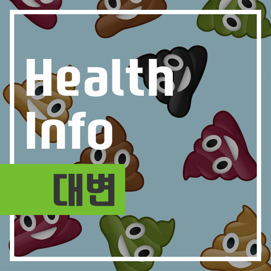 변색깔 원인 흑변 회색변 흰색변 검은색변 초록색변 검정색변 네이버 블로그
