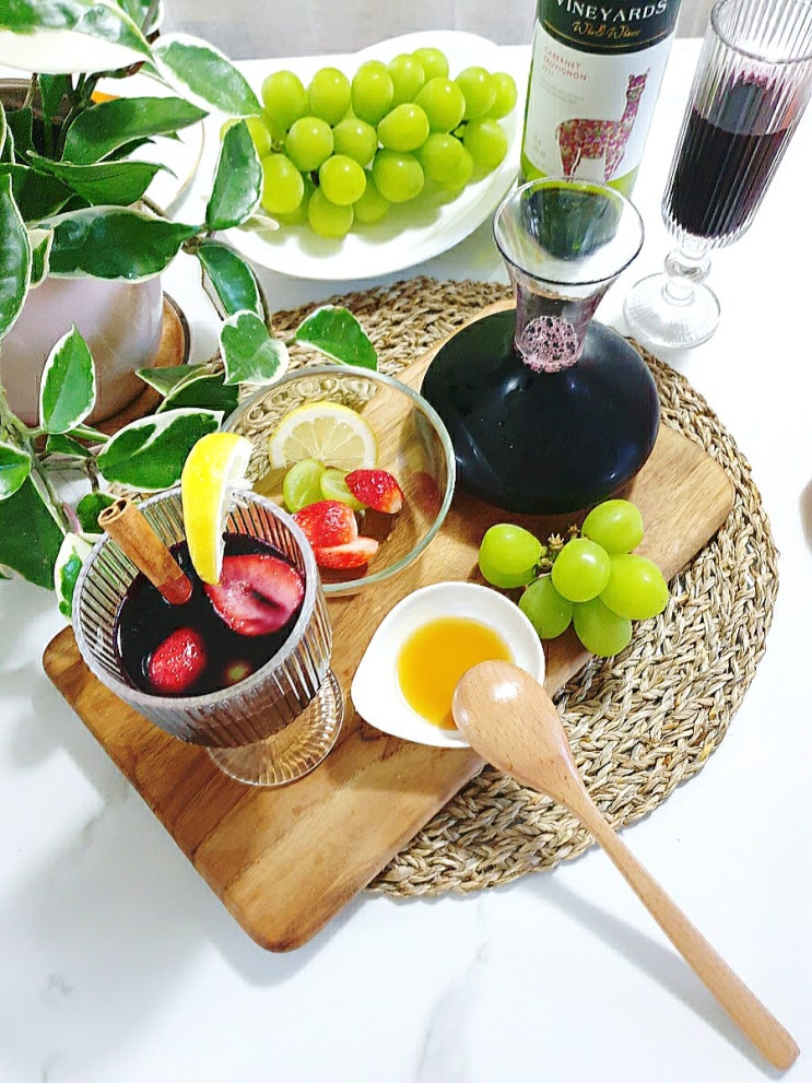 뱅쇼만들기 홈파티 음료 맛없는 남은 와인으로 뱅쇼 만드는법 재료 샹그리아 뱅쇼 차이점 네이버 블로그