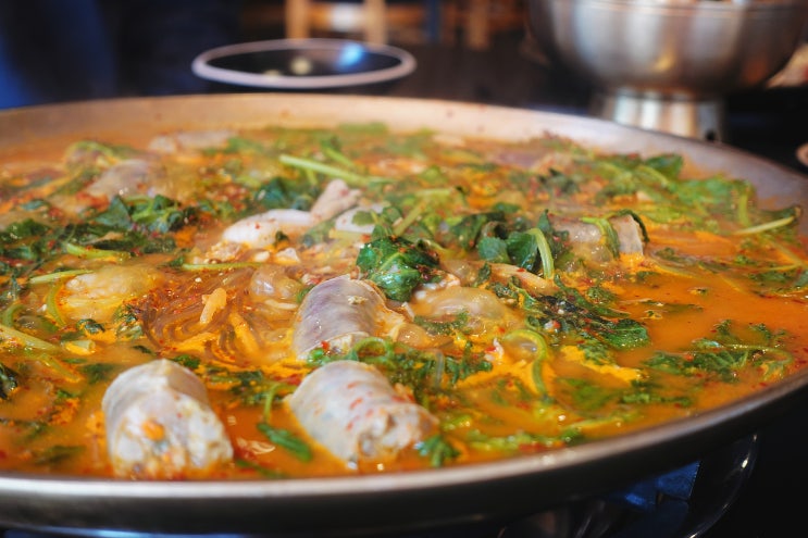 명지 순대전골 맛집 수백당 명지점 놀이방이 있는 식당 네이버 블로그