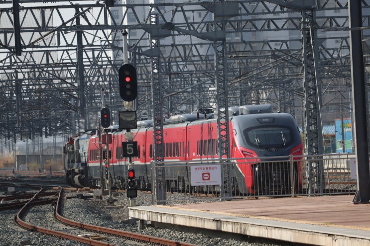 #5231 노령발 목포행 EMU-150 3호기 갑종회송 - 광주송정역, 목포역 촬영 : 네이버 블로그