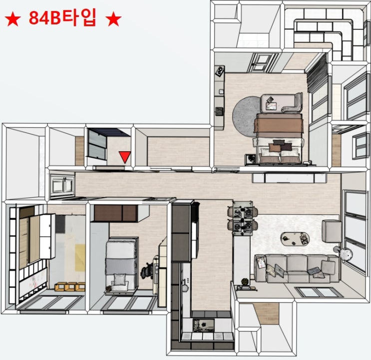 한샘 포항점 ★ 오천 힐스테이트 포항 84b 타입 붙박이장 전용 구매 혜택 네이버 블로그