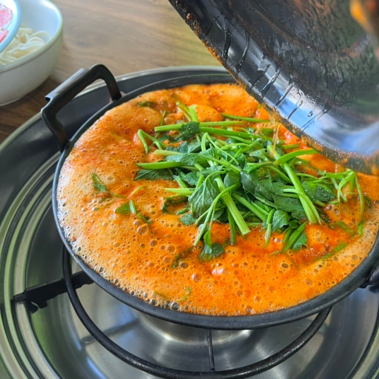 서울 구로 칼국수 맛집 등촌칼국수 버섯매운탕칼국수 샤브샤브와 볶음밥까지 클리어 네이버 블로그