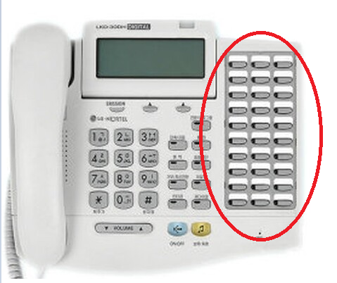 LKD-30D/ LKD-30DH LG키폰전화기 속지 : 네이버 블로그