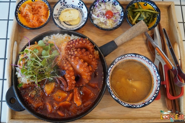 행궁동 밥집 행궁애월 돌문어덮밥 딱새우장정식 네이버 블로그