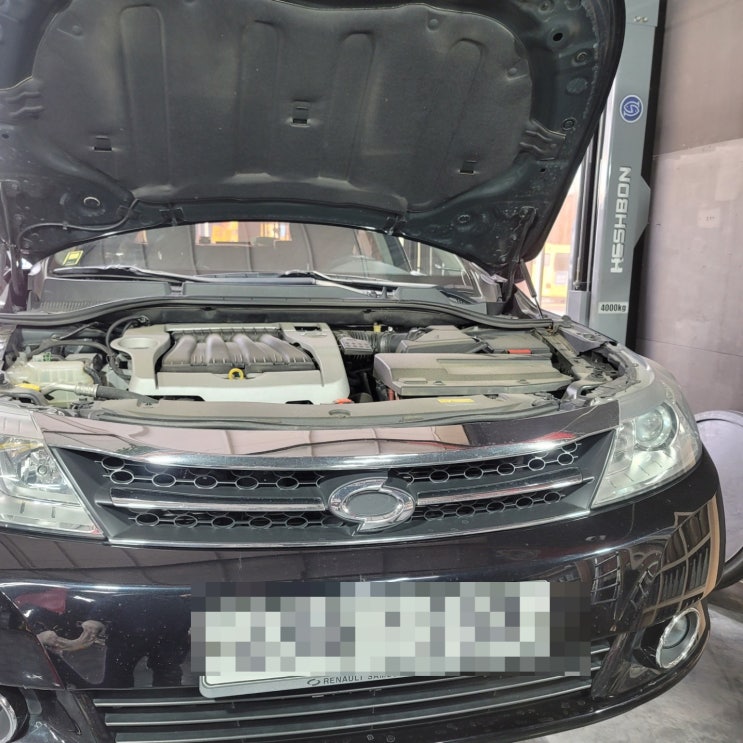 천안 카센터 미스터케이모터스mrk 모터스르노삼성 Sm5 20 가솔린87538km 주행엔진오일 오일순환식 잔류제거