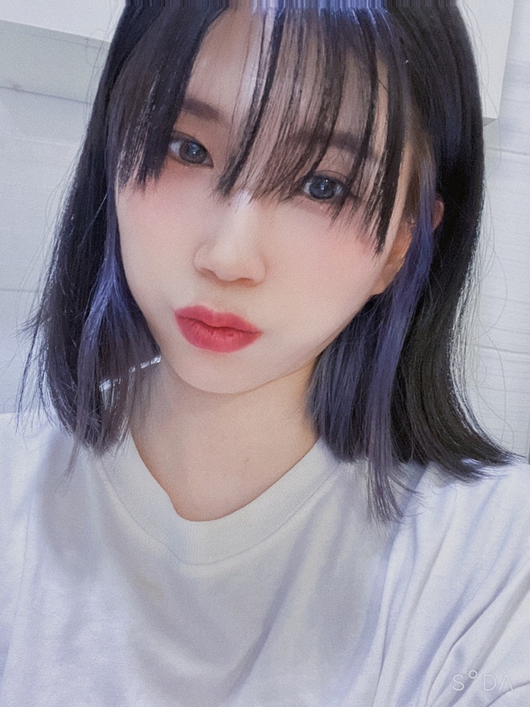 성신여대미용실 더순수헤어 애쉬 바이올렛 시크릿투톤 염색 소개해드릴께요 설희부원장 네이버 블로그