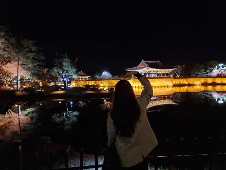 경주 당일치기 여행 경주 야경 명소 투어 동궁과 월지 And 경주 월드 데이트 코스 네이버 블로그
