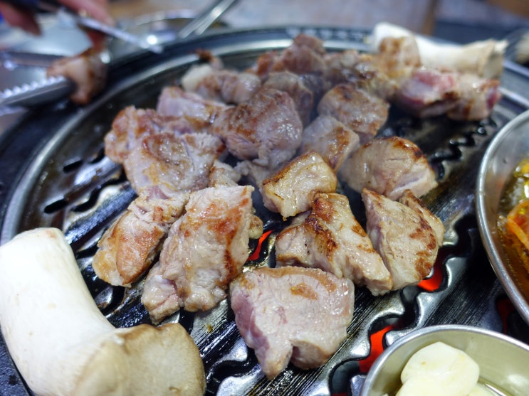 서울성동구맛집행당동맛집왕십리맛집 땅코참숯구이 본점 목살 삼겹살 전투라면 네이버 블로그
