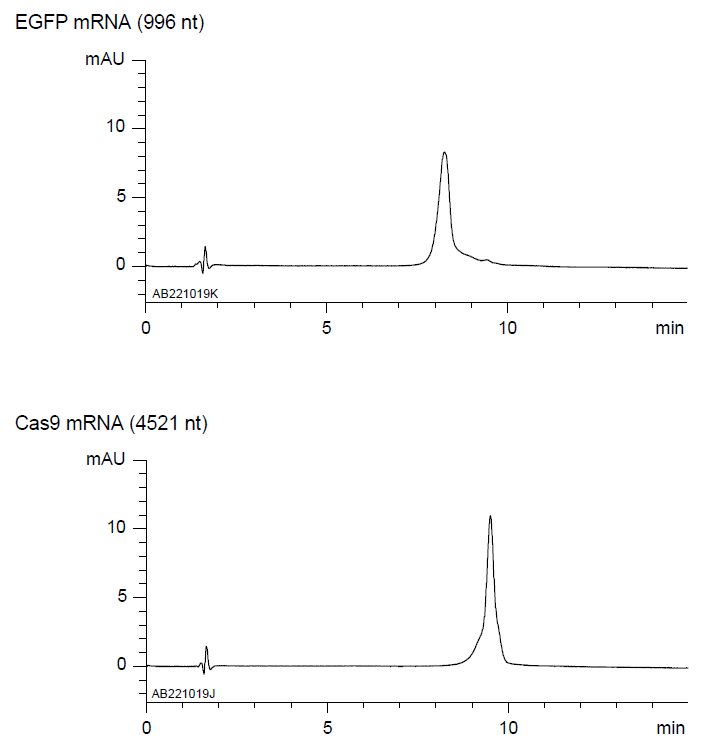 BioPro IEX QF를 이용한 IEX mode에서의 EGFP mRNA와 Cas9 mRNA 분석 : 네이버 블로그