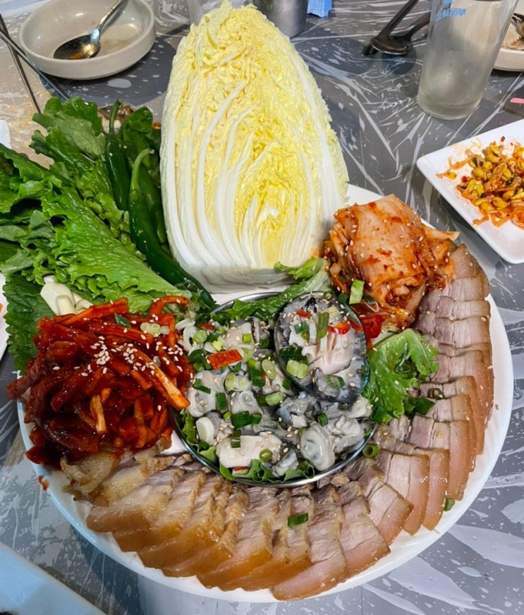 손맛 좋은 이모님의 굴보쌈을 만날 수 있는 곳 목포 술집 영구 없다 실내포장마차 네이버 블로그