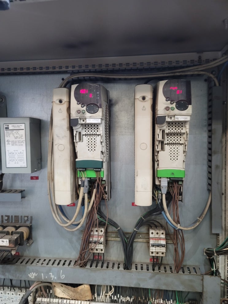 [ SP2403 현장 수리 ] 공식 판매 수리, Unidrive SP2403 Control PCB교체, SP2401 ...