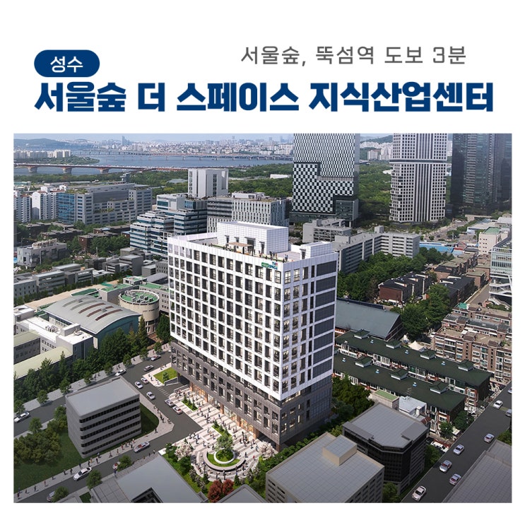 성수 서울숲 더스페이스 서울숲역 뚝섬역 지식산업센터 분양대형면적 가능 네이버 블로그