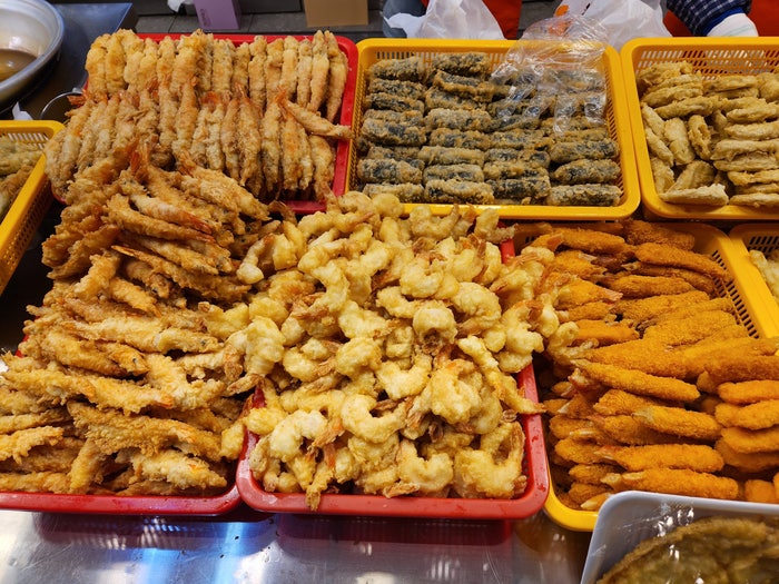 속초중앙시장 회포장 속초할머니횟집 현태네튀김 오징어순대 네이버 블로그