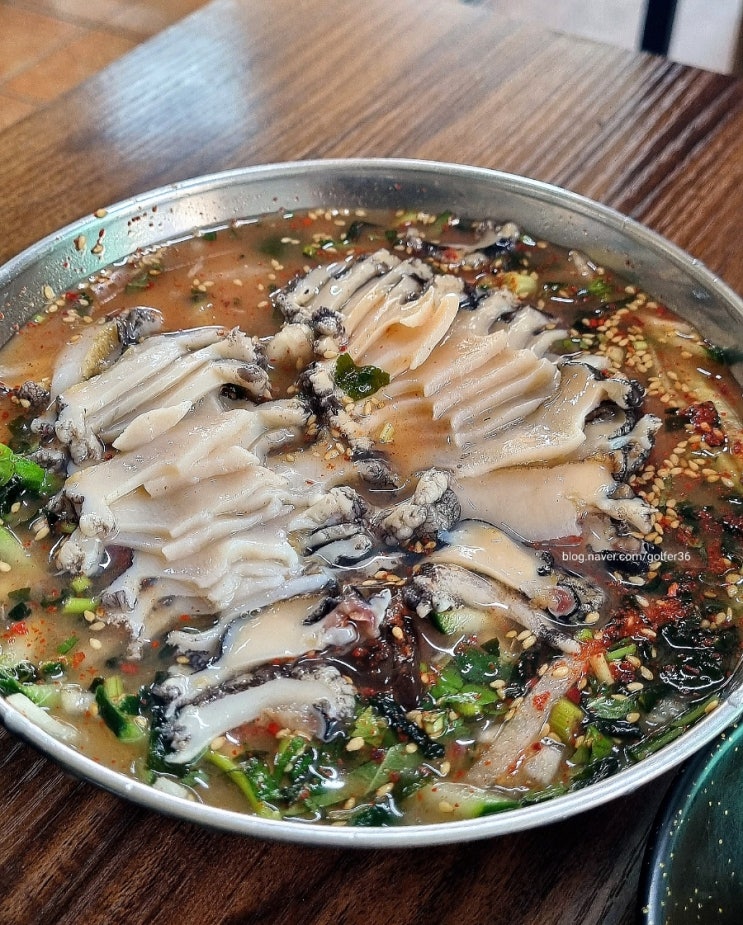 제주도 서귀포 남원읍 전복 물회 맛집 매년 블루리본 받는 맛집 공천포식당 네이버 블로그