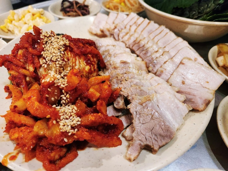 서울 목동 구성 좋은 오봉스페셜먹고 온 목동 깨비시장 보쌈 맛집 오봉집 등촌점 네이버 블로그