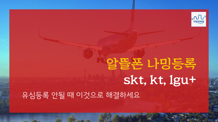skt kt lg 나밍으로 유심인식 안될때 해결하자 : 네이버 블로그