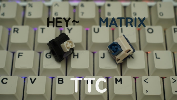 TTC 헤이 & 메트릭스 스위치 (TTC HEY, TTC MATRIX-01) : 네이버 블로그
