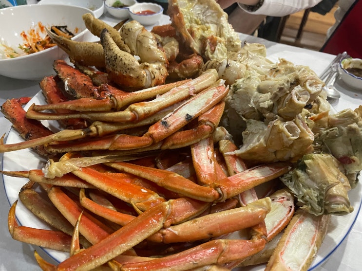 부산 광안리 대게 킹크랩 찐 맛집 해저도시 게딱지볶음밥까지 네이버 블로그