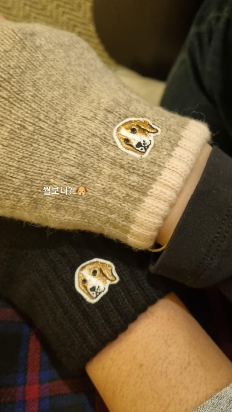 헤지스 커플장갑 추천-리얼내돈내산/커플아이템/크리스마스선물로 강추 : 네이버 블로그