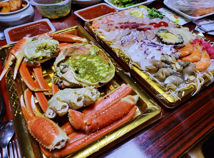 새벽배송 되는 노량진수산시장 대게 제철 해산물 파티 즐겨요 ♬ 네이버 블로그