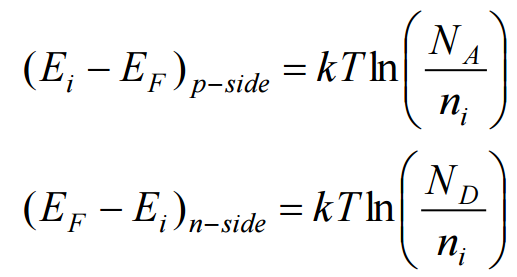 반도체 재료 19장(Built-in potential & Poisson's eqation) : 네이버 블로그