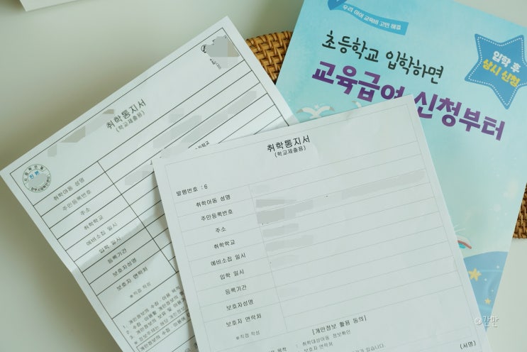 취학통지서 받는 시기 학구도안내서비스 이용해 초등학교 배정 확인하기 네이버 블로그