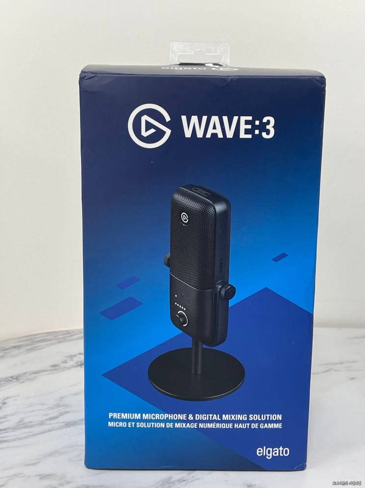 usb 팟캐스트 유튜브마이크 Elgato wave3 아마존 직구 후기 : 네이버 블로그