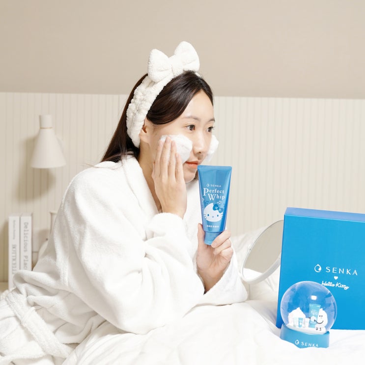 올리브영 클렌징폼 추천 10년 쓴 폼클렌징 센카 퍼펙트 휩 헬로키티 에디션 네이버 블로그