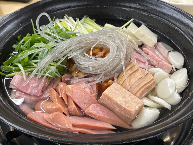 점심 저녁 먹기 좋은 라면사리 무한리필 부대찌개 백가네 부대찌개 청주 산남동 맛집 네이버 블로그