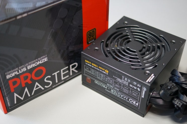 700W 가성비파워 추천, 포게임 PROMASTER PRO 700 80PLUS BRONZE : 네이버 블로그