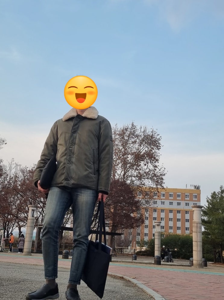 내돈내산 시리즈 라파예트 루나다잉 점퍼 구입 후기 고민이라면 강추 30대 항공점퍼 사이즈 두께 재질 네이버 블로그
