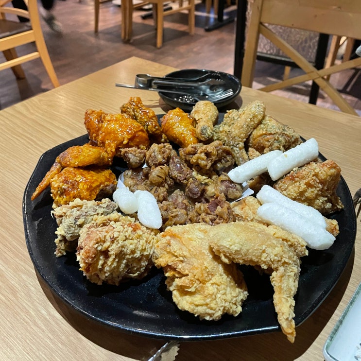 광주 화정동 치킨집 썬더치킨 화정점 가성비 좋은 치킨 맛집 네이버 블로그
