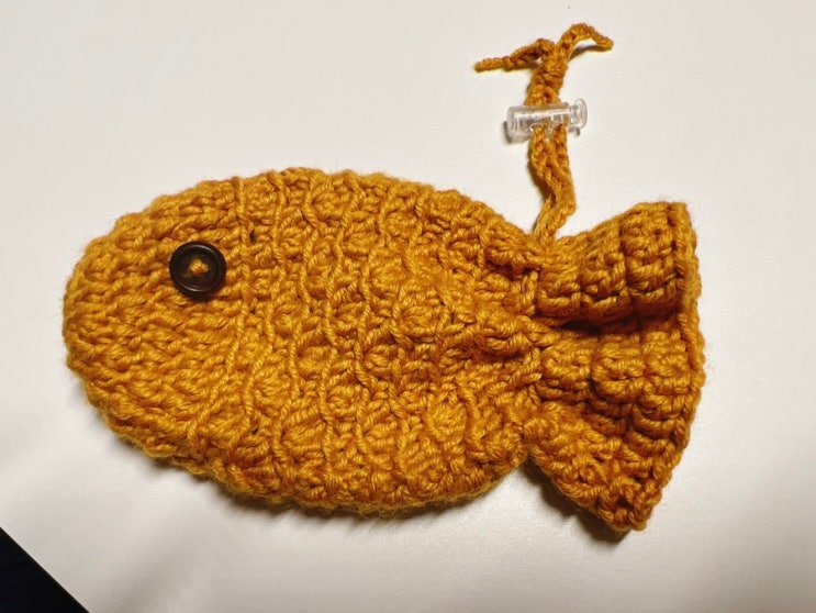 초보도 쉽게하는 뜨개질로 붕어빵파우치 뜨기(ft.쎄비) : 네이버 블로그