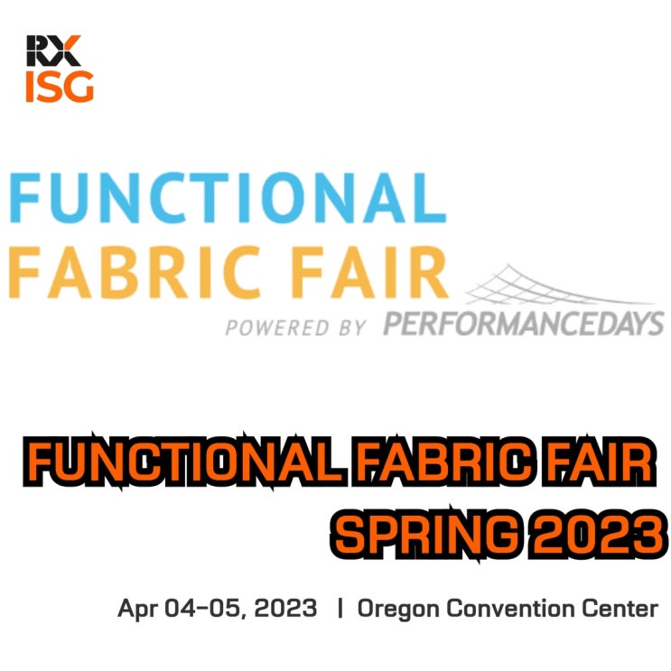 [미국/USA] Functional Fabric Fair / FFF SPRING 2023 / 미국 포틀랜드 기능성 섬유 박람회 ...