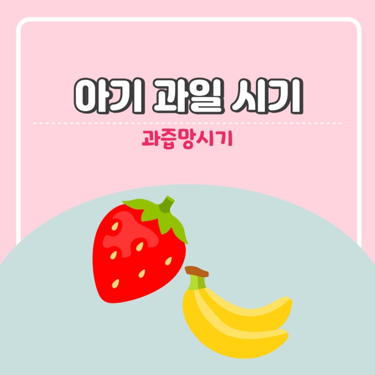 아기 과일시기 언제부터 과일종류w아기 과즙망 네이버 블로그