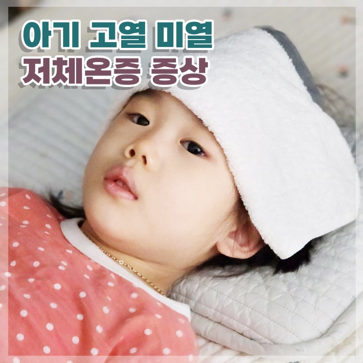 아기 저체온증 증상 원인 아이 고열 미열 유아 정상체온 범위 기준 네이버 블로그