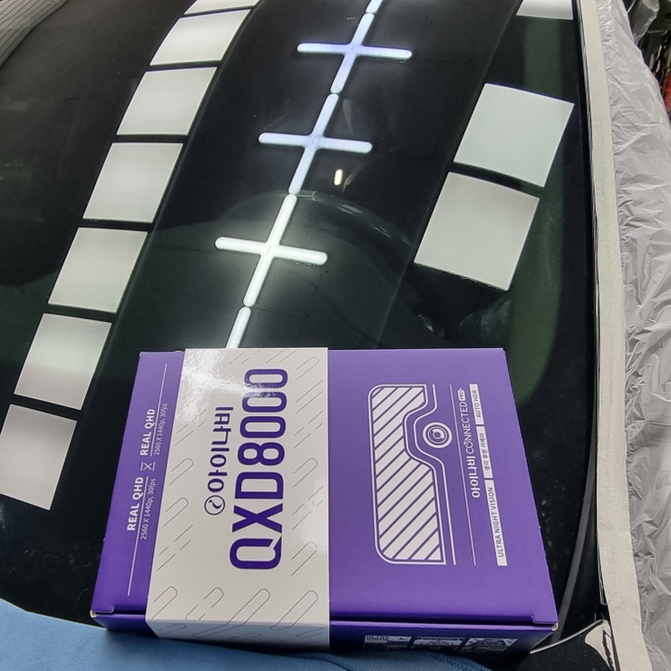 제네시스 gv80 아이나비 QXD8000 블랙박스장착 및 생활보호필름 PPF 시공 : 네이버 블로그